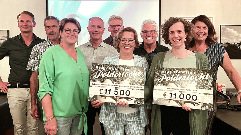 Kaag en Braassem Poldertocht brengt 22.500 euro op voor Liliane Fonds ...